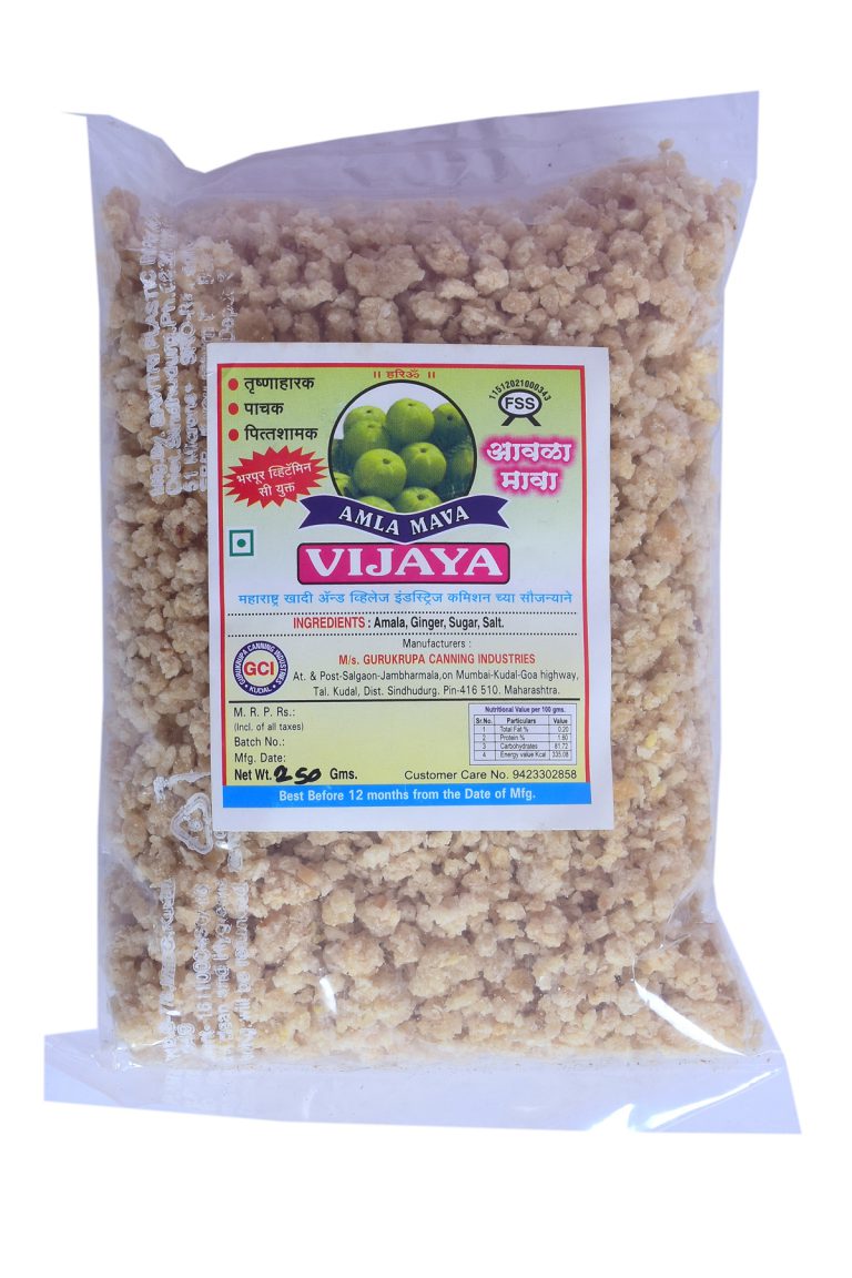 Awala Mava / Amla Mava (250gm) - Pack of 3 - Konkan Aura